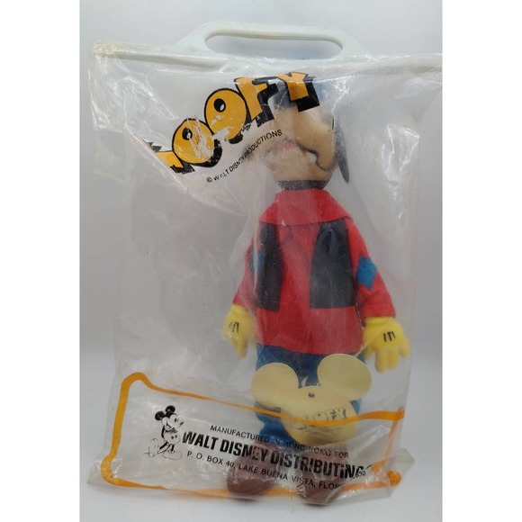 Warner Bros. | Toys | Goofy Disney Figure W Bag Tag Vintage No 2233003 ...